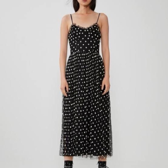 Zara | Dresses | Zara Flower Dress | Poshmark